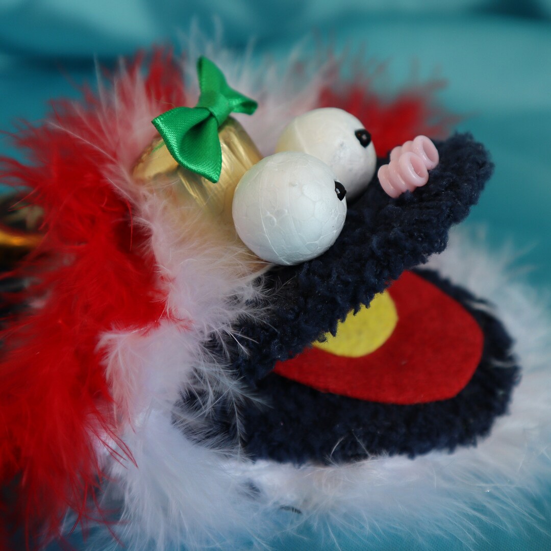 Eggplant A Fluffy Sock Puppet - Etsy