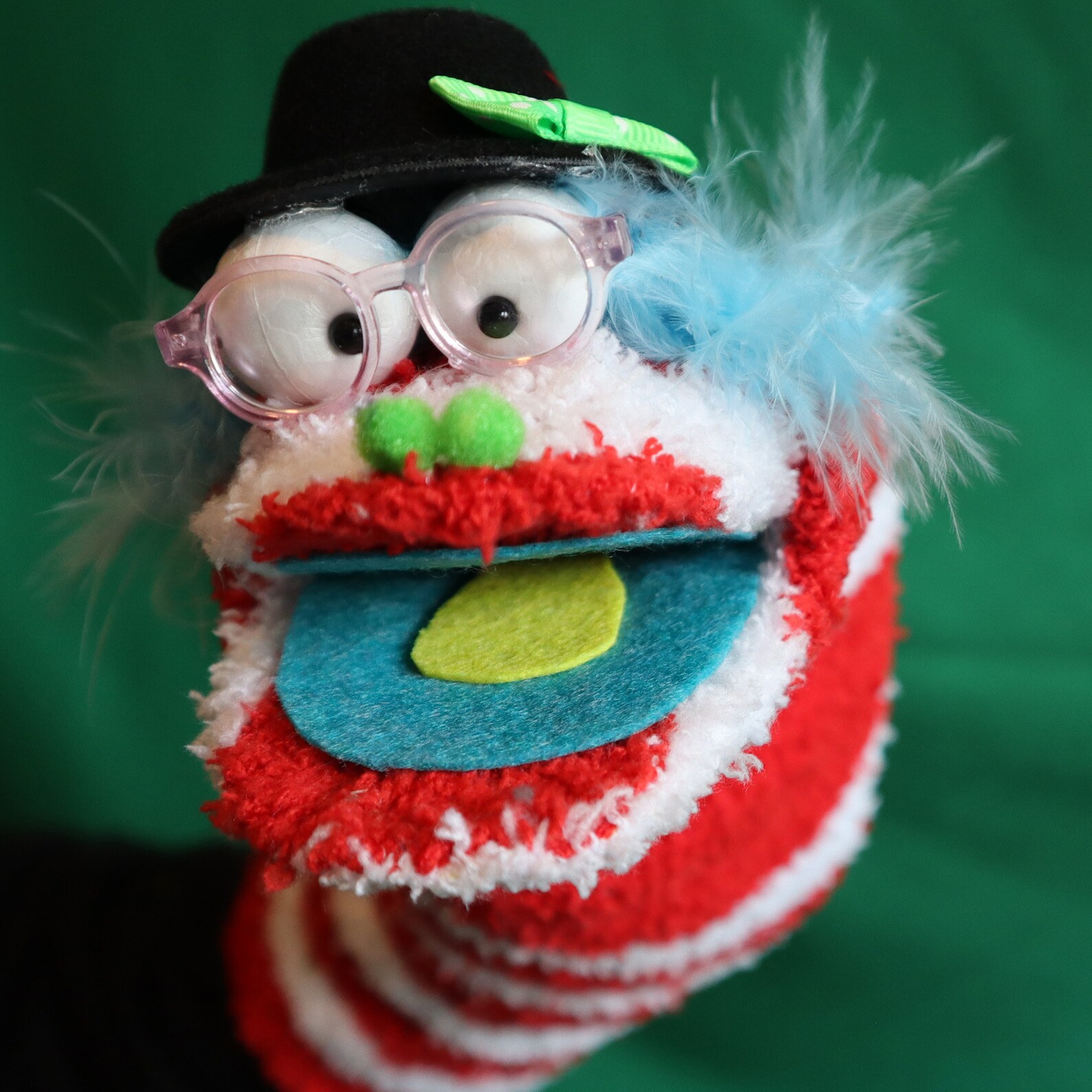 Plummy - A Fluffy Sock Puppet - Etsy