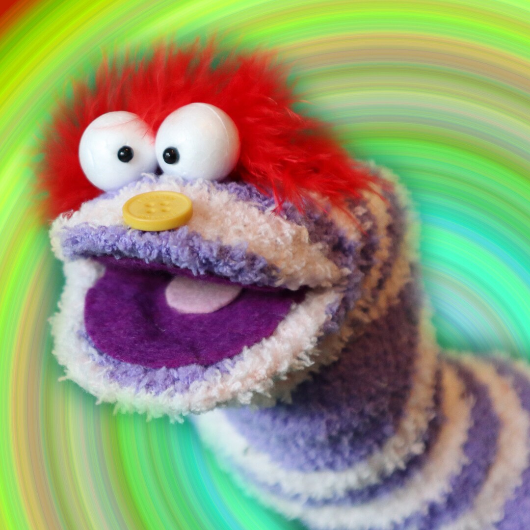Pine - A Fluffy Sock Puppet - Etsy