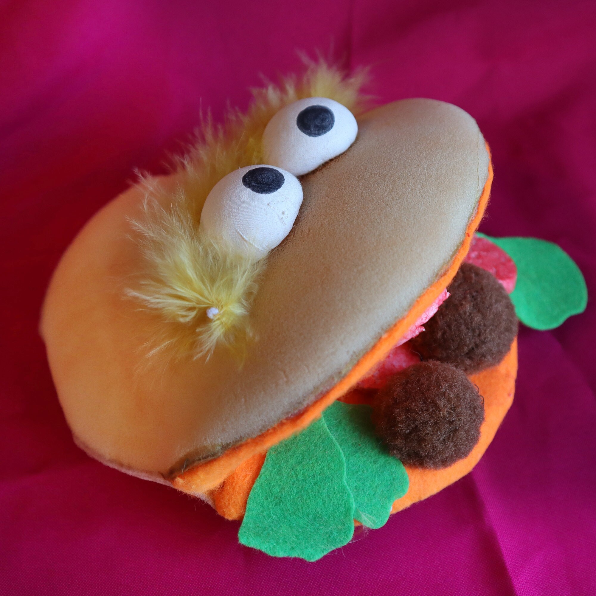 Falafel Pita Funny Hand Puppet - Etsy