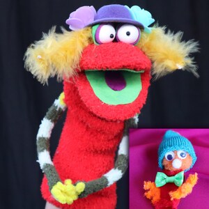Tomato A Fluffy Sock Puppet - Etsy