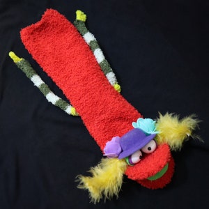 Tomato A Fluffy Sock Puppet - Etsy