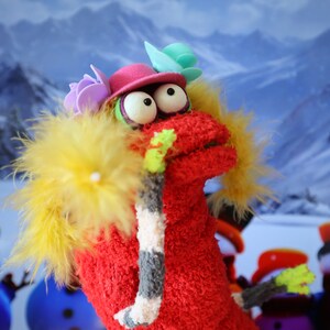 Tomato A Fluffy Sock Puppet - Etsy