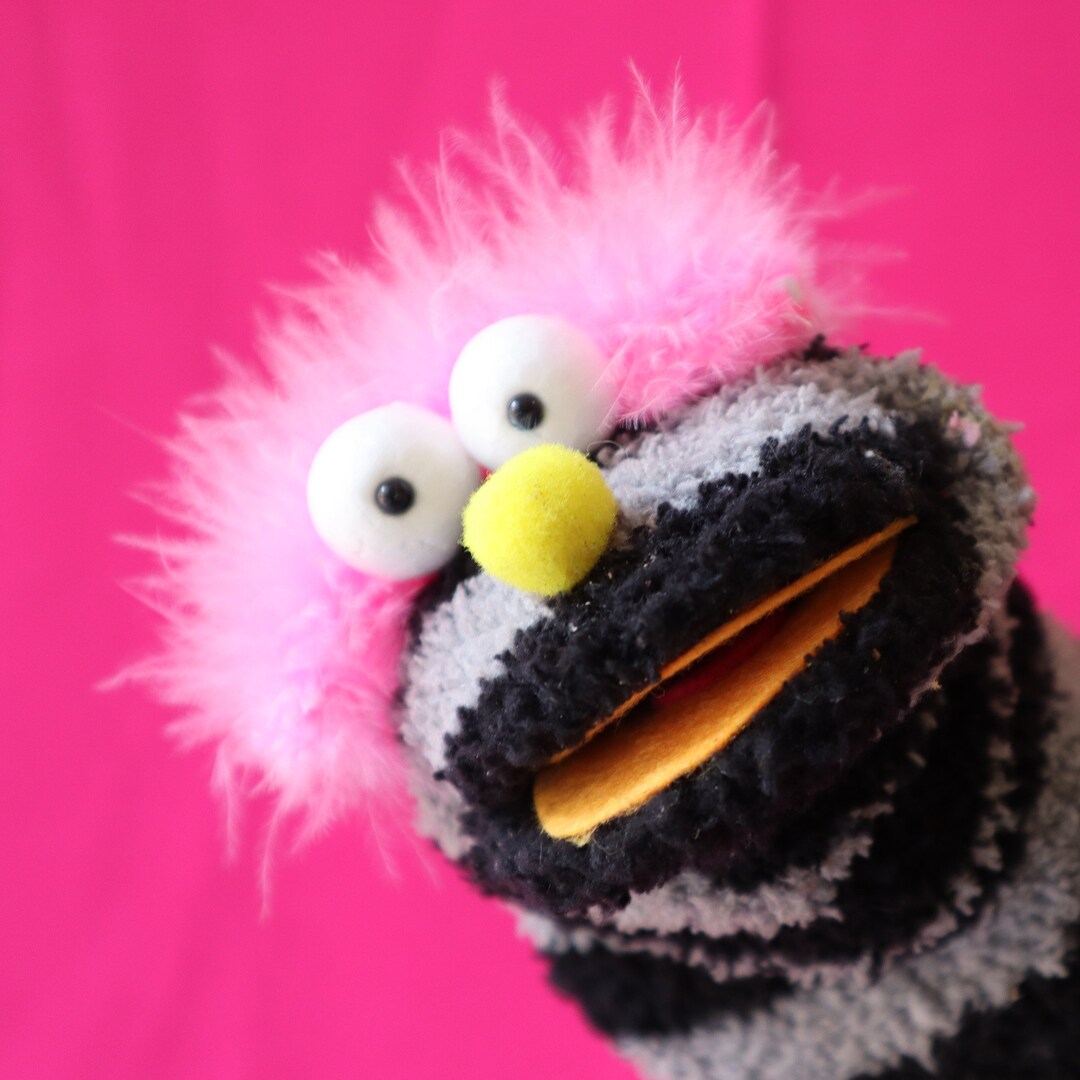 Potato - A Fluffy Sock Puppet - Made for Kids - Etsy