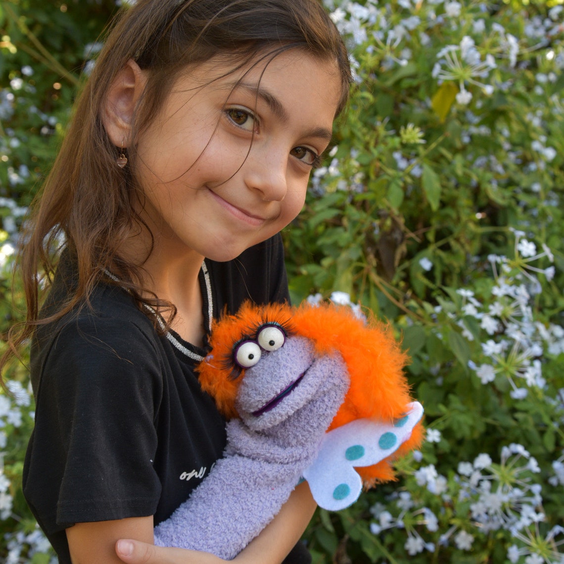 Ginger Fairy A Fluffy Sock Puppet - Etsy