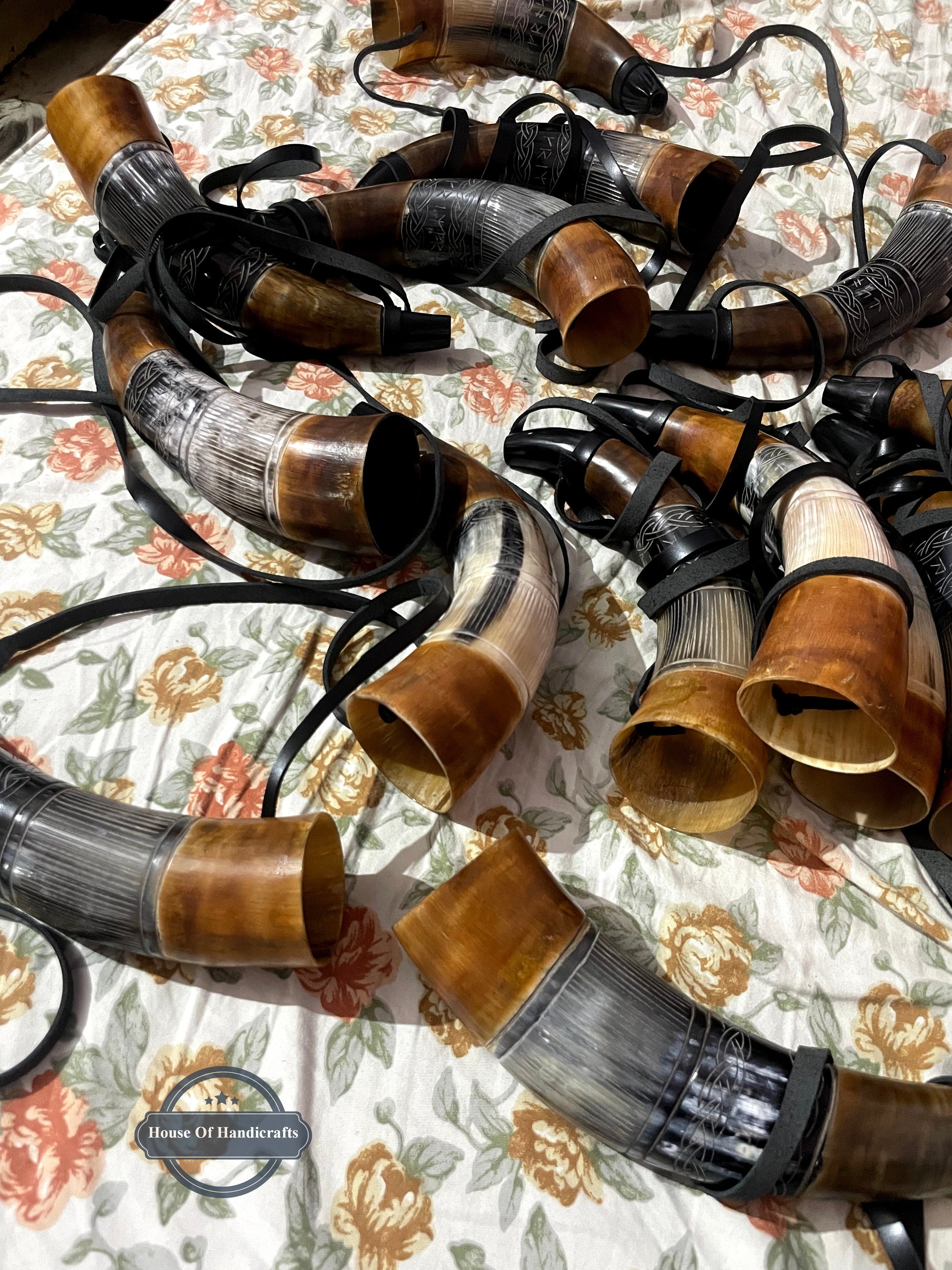 VIKING WAR HORN '16' Battle Trumpet Inches Crafted by House of ...