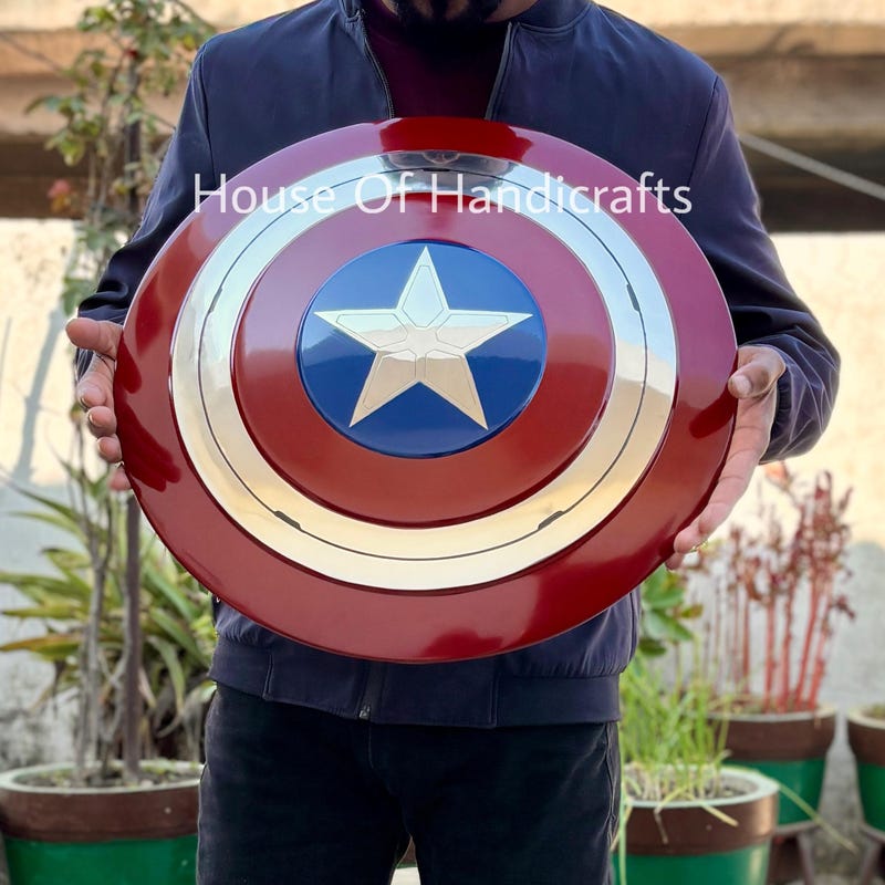 Captain America Shield Metal - Etsy
