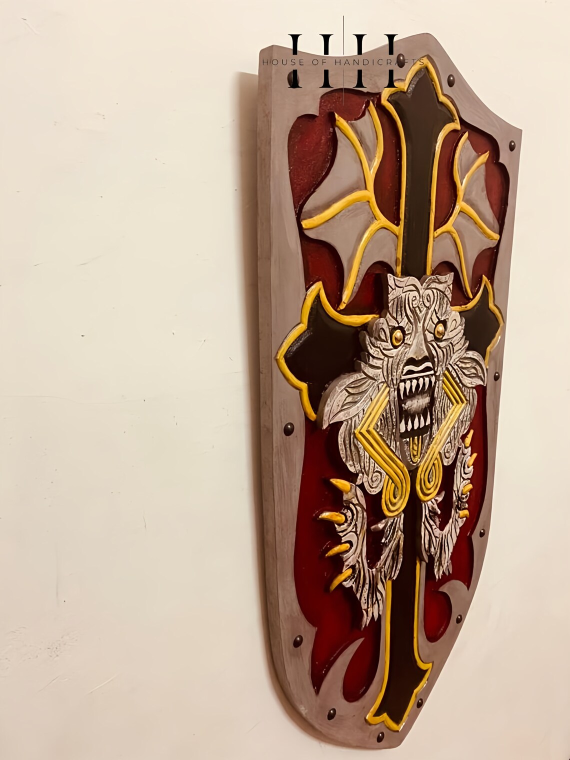 Alucard Castlevania Shield Cosplay ,gift Shield Wall Hanging Alucard ...