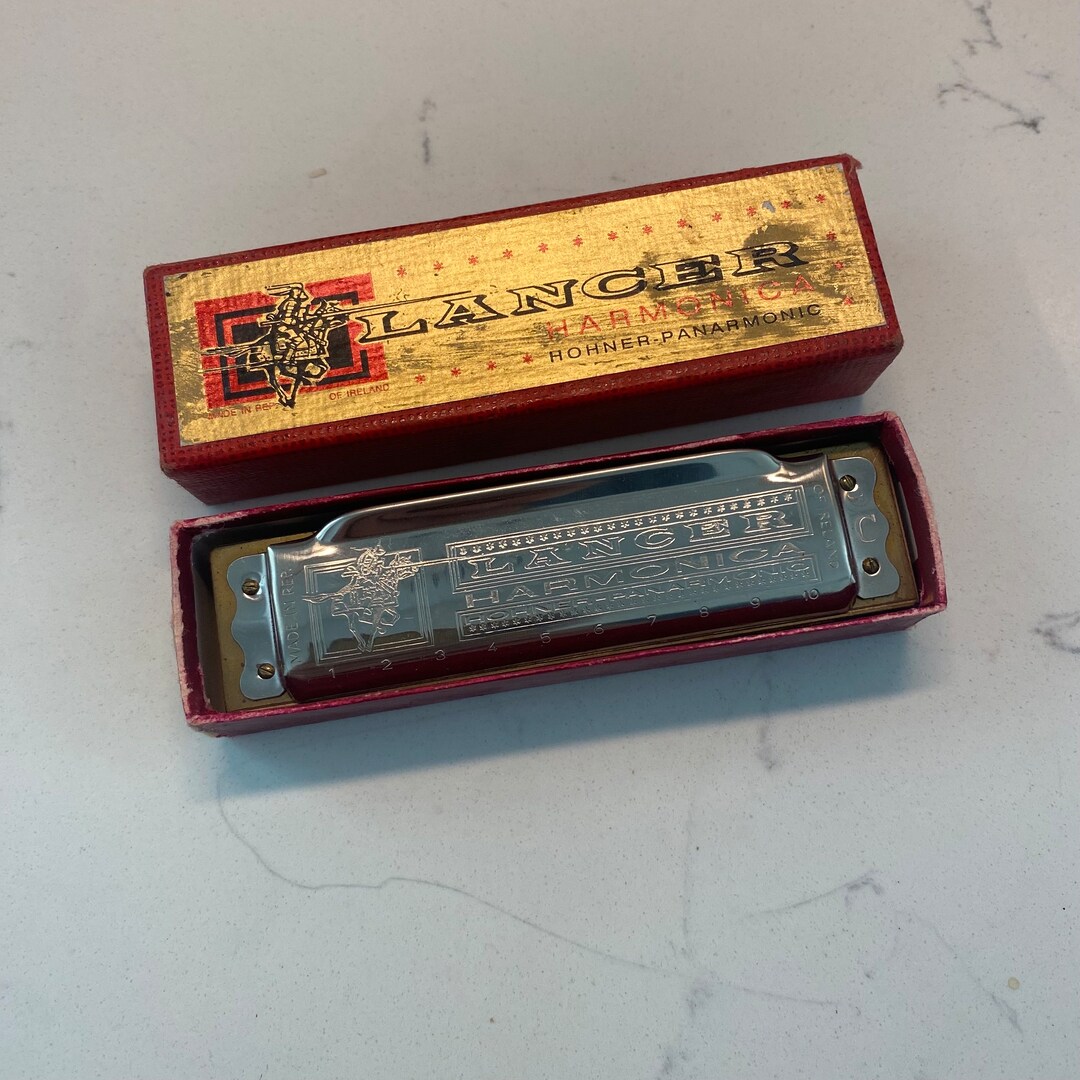 Vintage Harmonica Lancer Brand Made in Republic of Ireland - Etsy