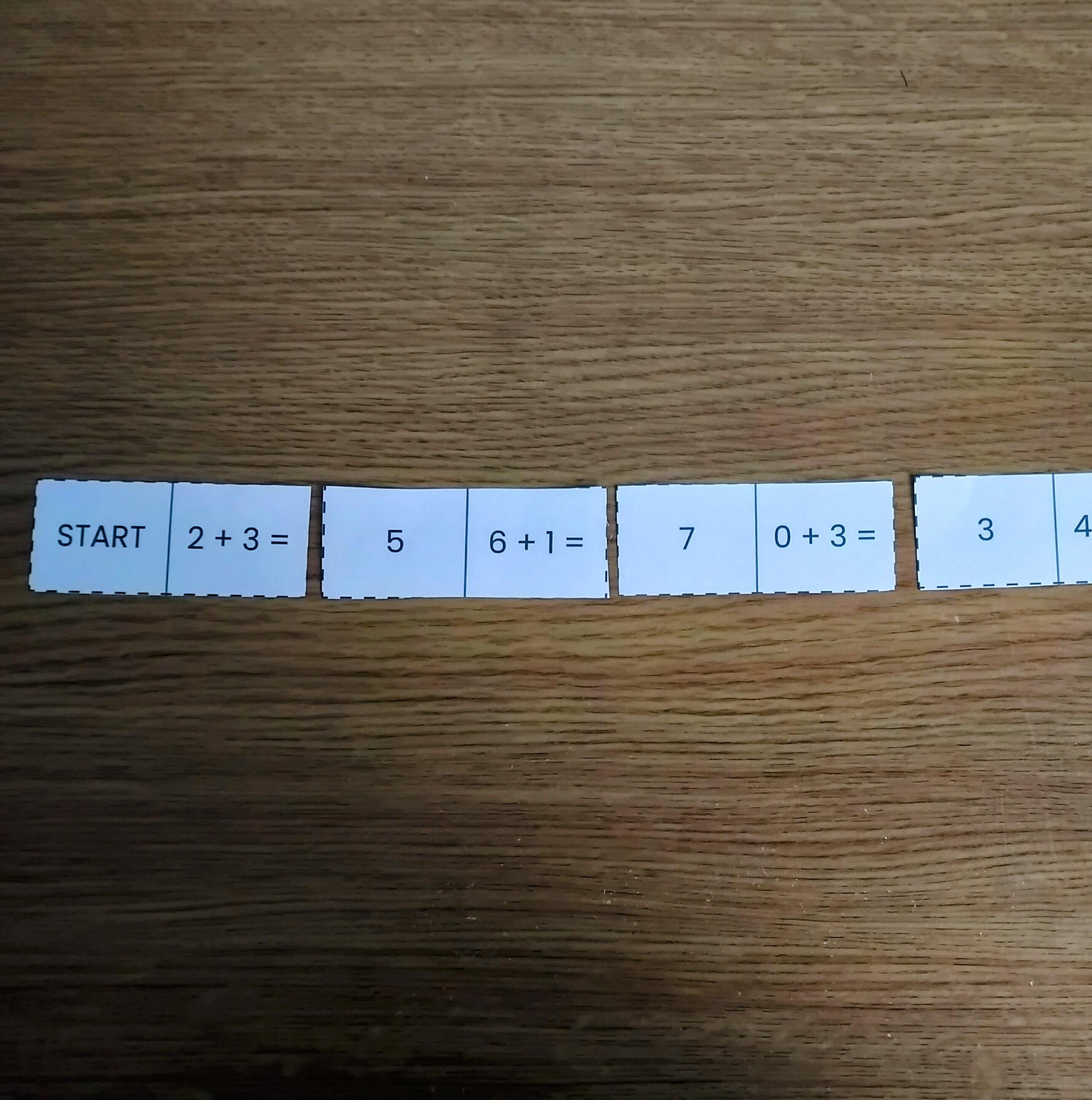 Addition Dominoes - 10 Printable Games - Etsy