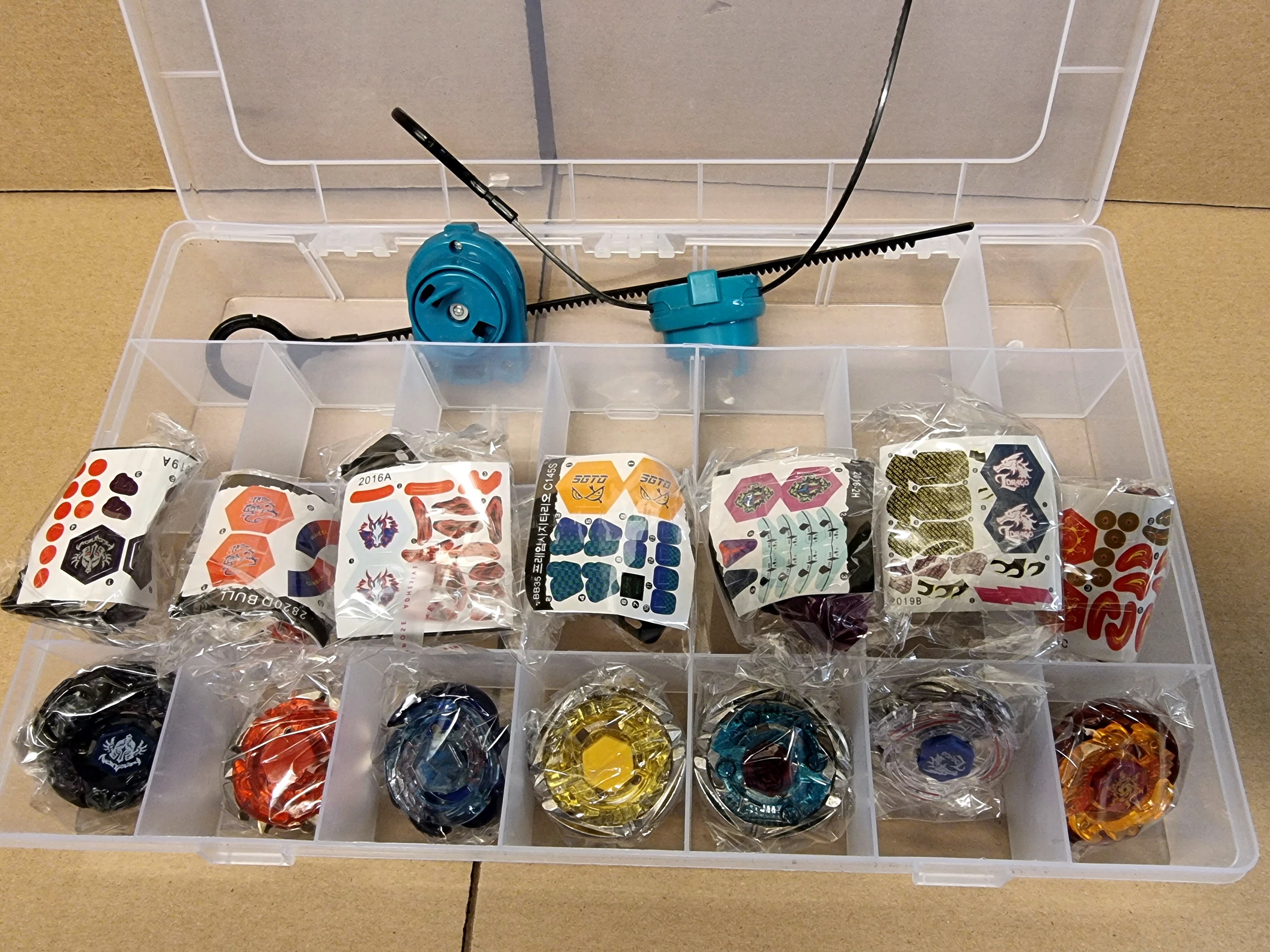 7 Box Spinning Top for the Beyblade Metal Masters Fusion Arena - Etsy