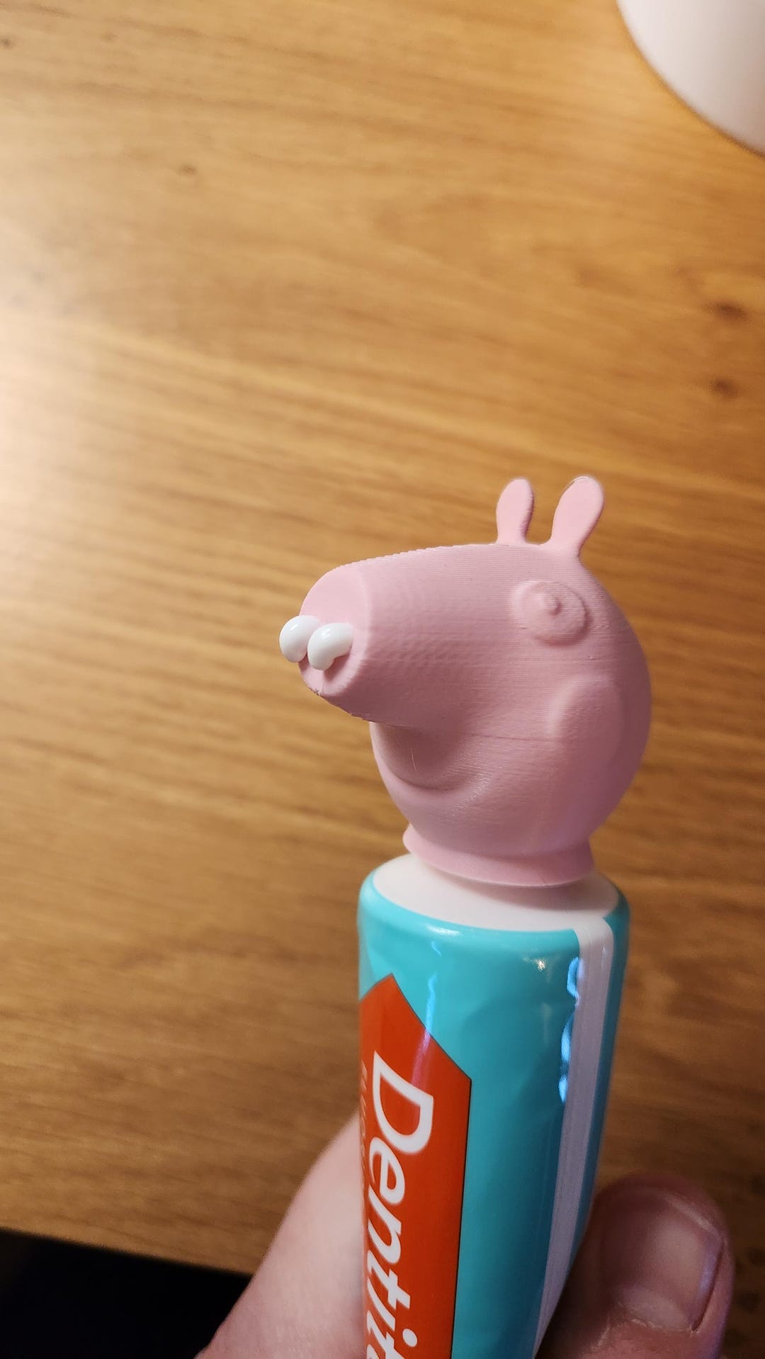 Oink-credible Cleanliness: 3D Printed Peppa Pig Toothpaste Adapter ...