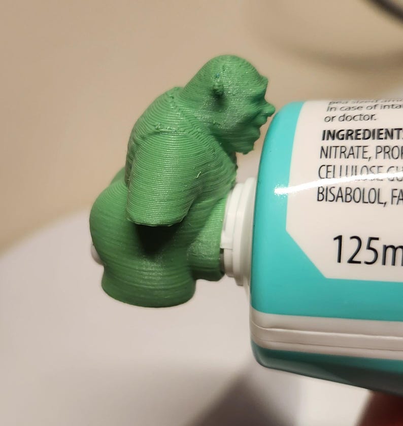 Shrek-tacular Toothpaste Cap: 3D Printed Poop Novelty Resized - Etsy