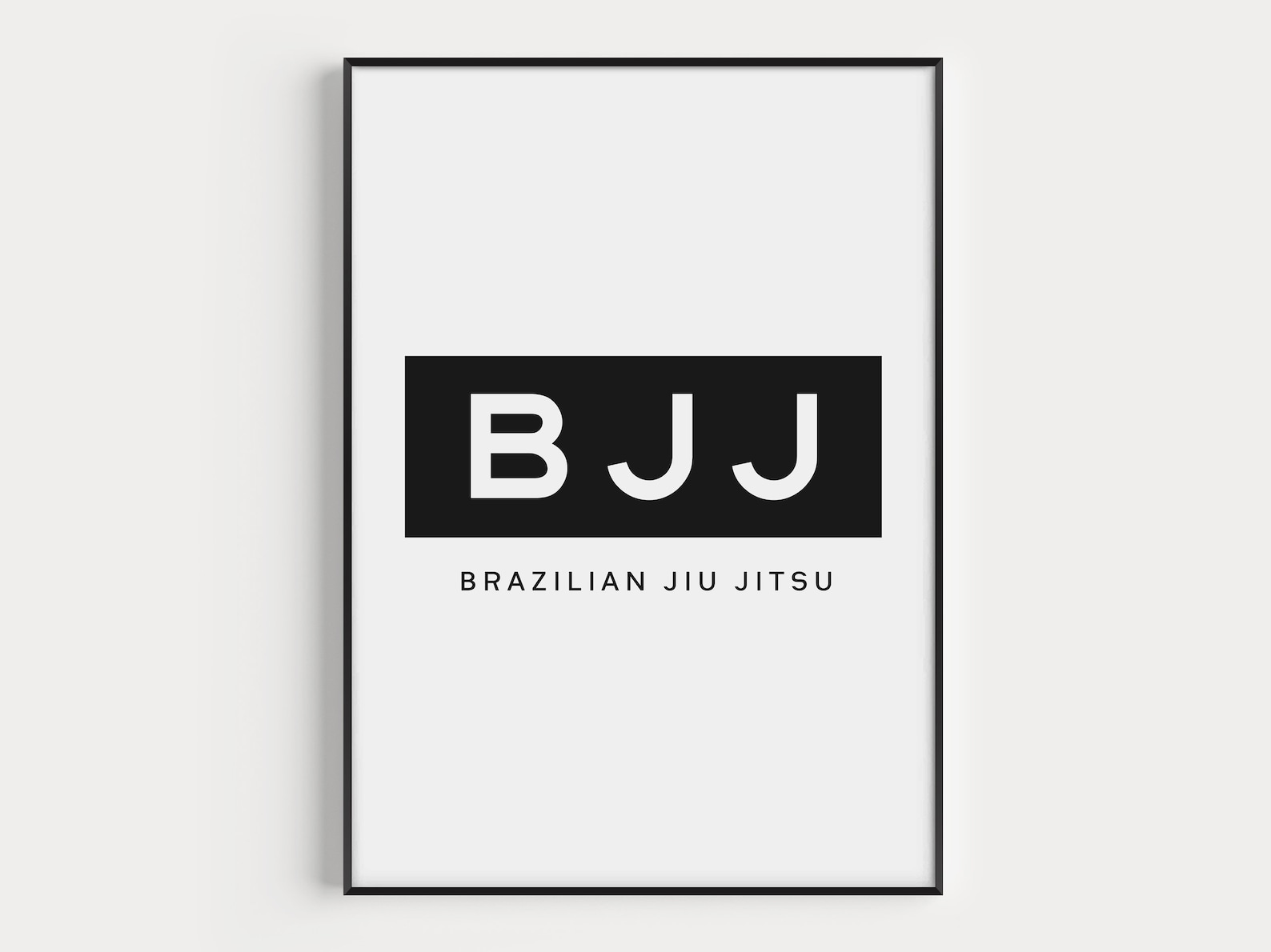 Brazilian Jiu Jitsu Print, Jiu Jitsu Poster, BJJ Poster, MMA Wall Art ...