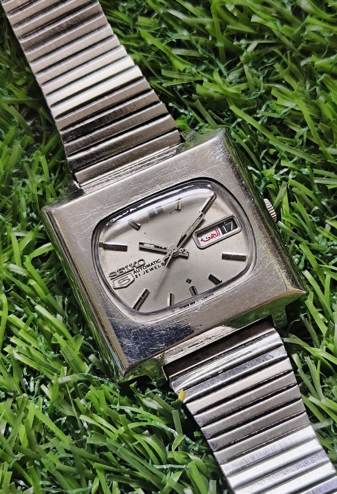 Rare Vintage Seiko 5 Square Automatic 6119-5401 Movement 73s - Etsy