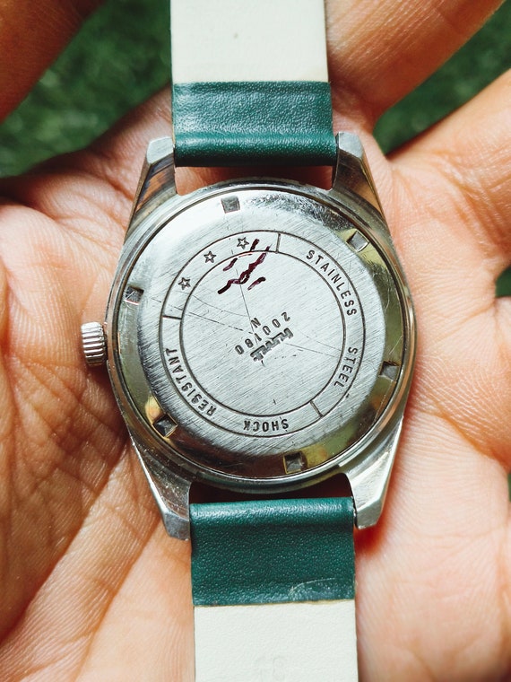 Rare Vintage HMT Jawan Dotted Black OG dial Mechanica… - Gem