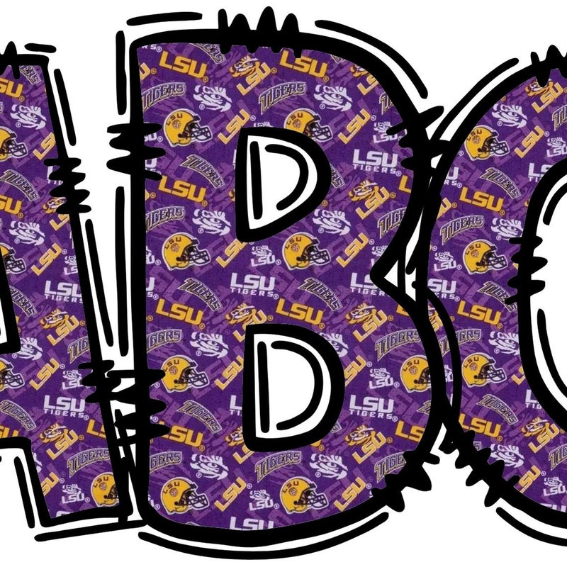 Lsu Svg - Etsy