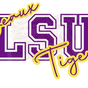 LSU PNG Bundle - Etsy