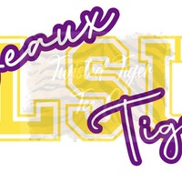 Lsu Svg - Etsy