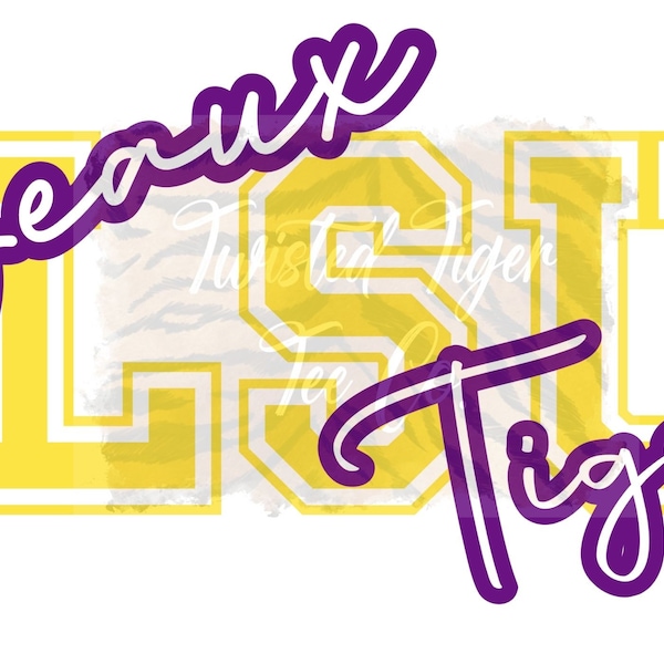 Lsu Svg - Etsy