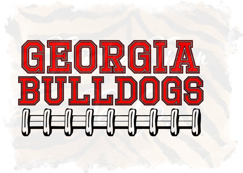 Georgia Bulldogs Collage PNG - Etsy