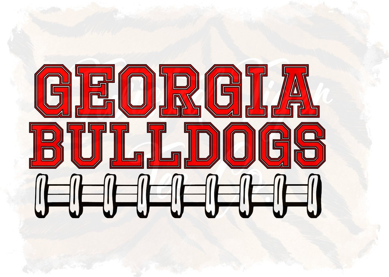 Georgia Bulldogs Collage PNG - Etsy