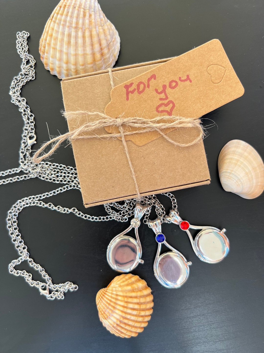 Just Add Water Pendant H2O Mermaid Chain Necklace - Etsy