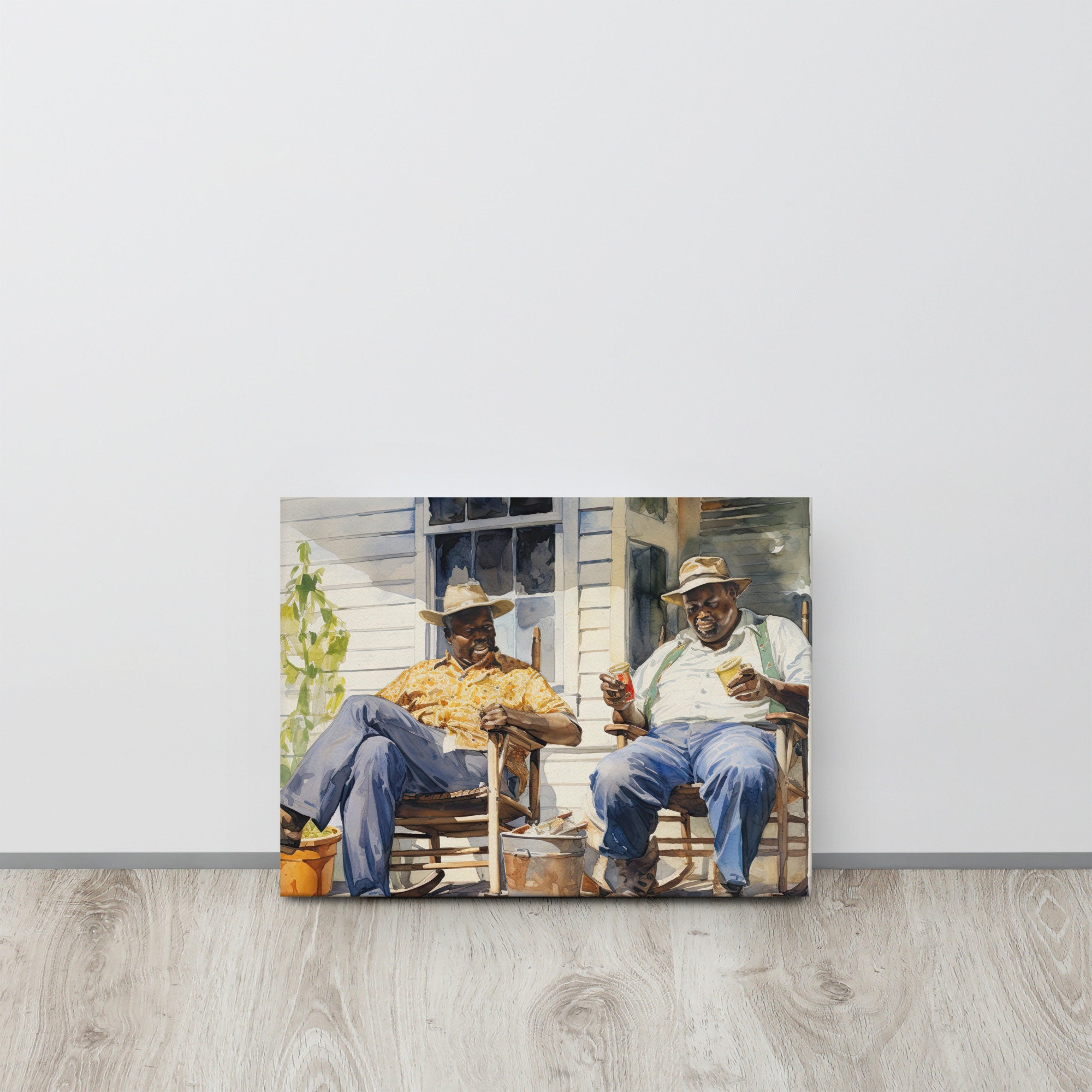 Gullah Art | Original Watercolor Painting | Canning Jelly | Canvas ...