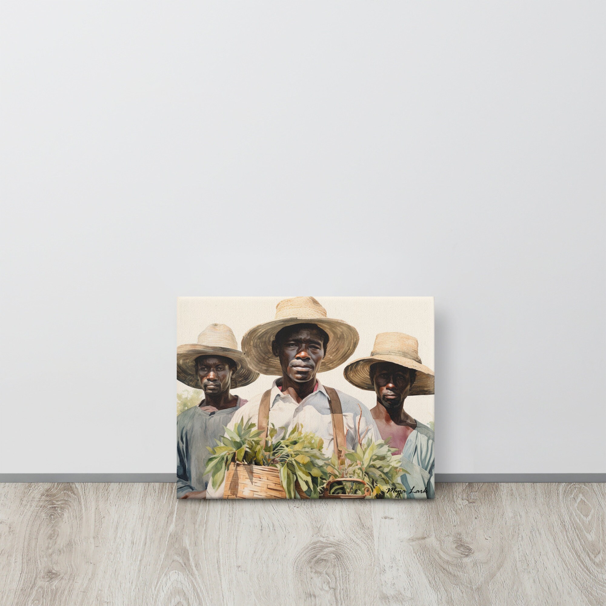 Gullah Art | Original Watercolor Painting | Harvest II | Canvas Print ...
