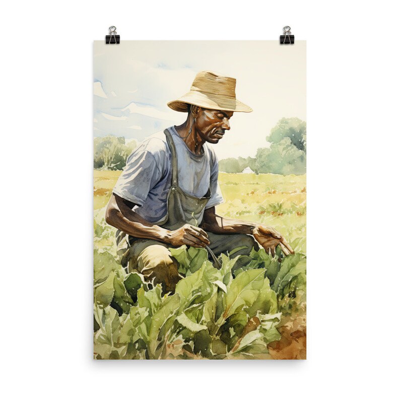 Gullah Art | Original Watercolor Painting | Poster Print - Etsy