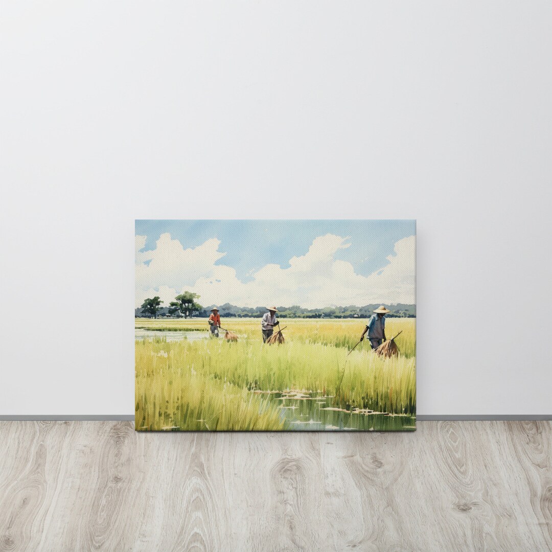 Gullah Art | Original Watercolor Painting | Canvas Print - Etsy