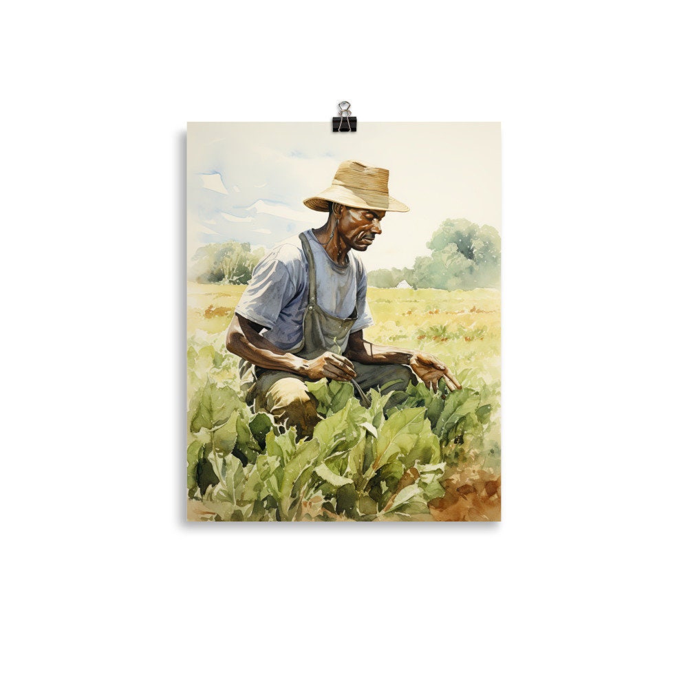 Gullah Art | Original Watercolor Painting | Poster Print - Etsy