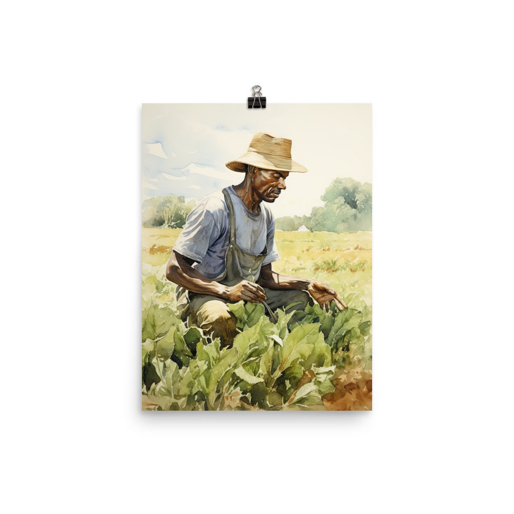 Gullah Art | Original Watercolor Painting | Poster Print - Etsy
