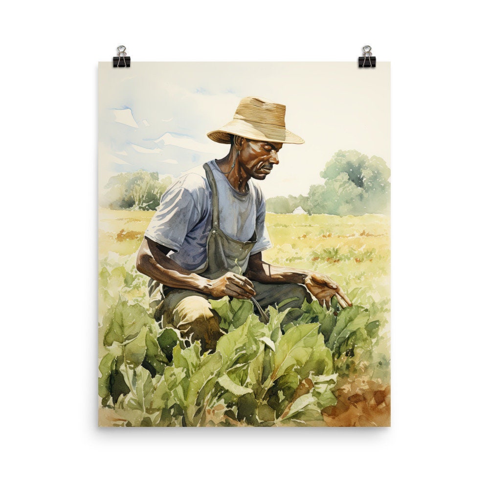 Gullah Art | Original Watercolor Painting | Poster Print - Etsy
