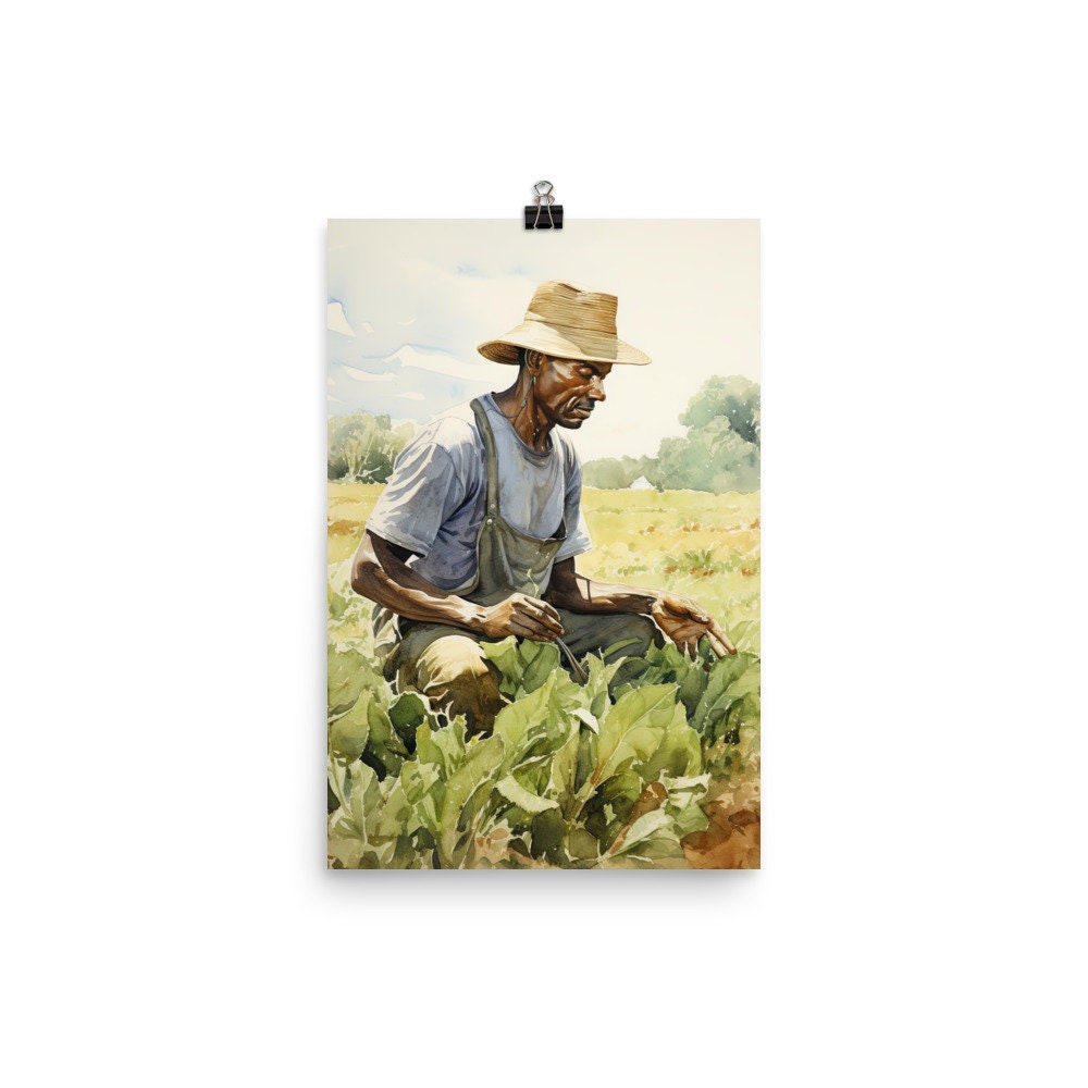 Gullah Art | Original Watercolor Painting | Poster Print - Etsy
