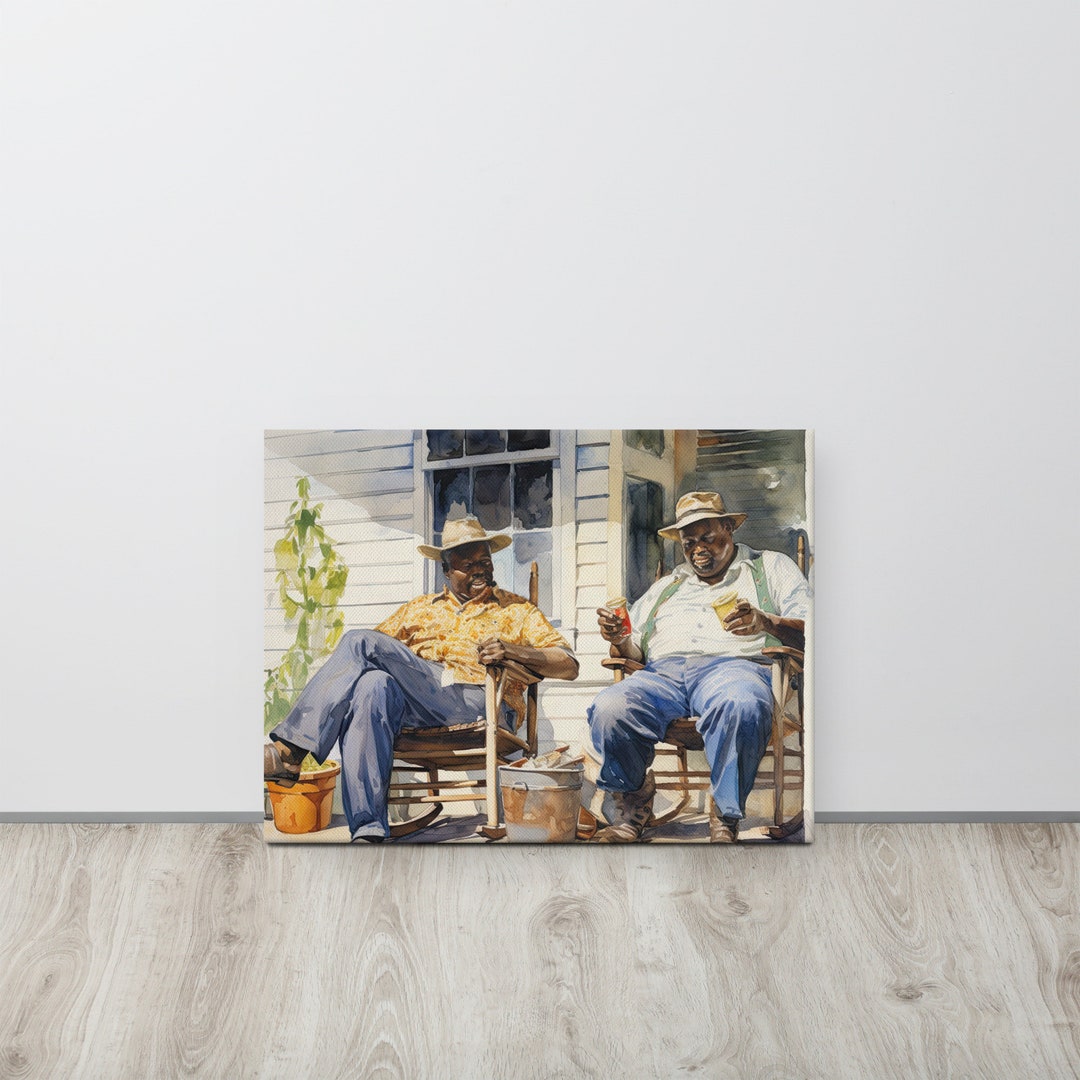 Gullah Art | Original Watercolor Painting | Canning Jelly | Canvas ...