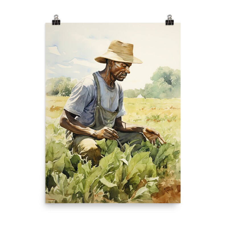 Gullah Art Original Watercolor Painting Poster Print - Etsy