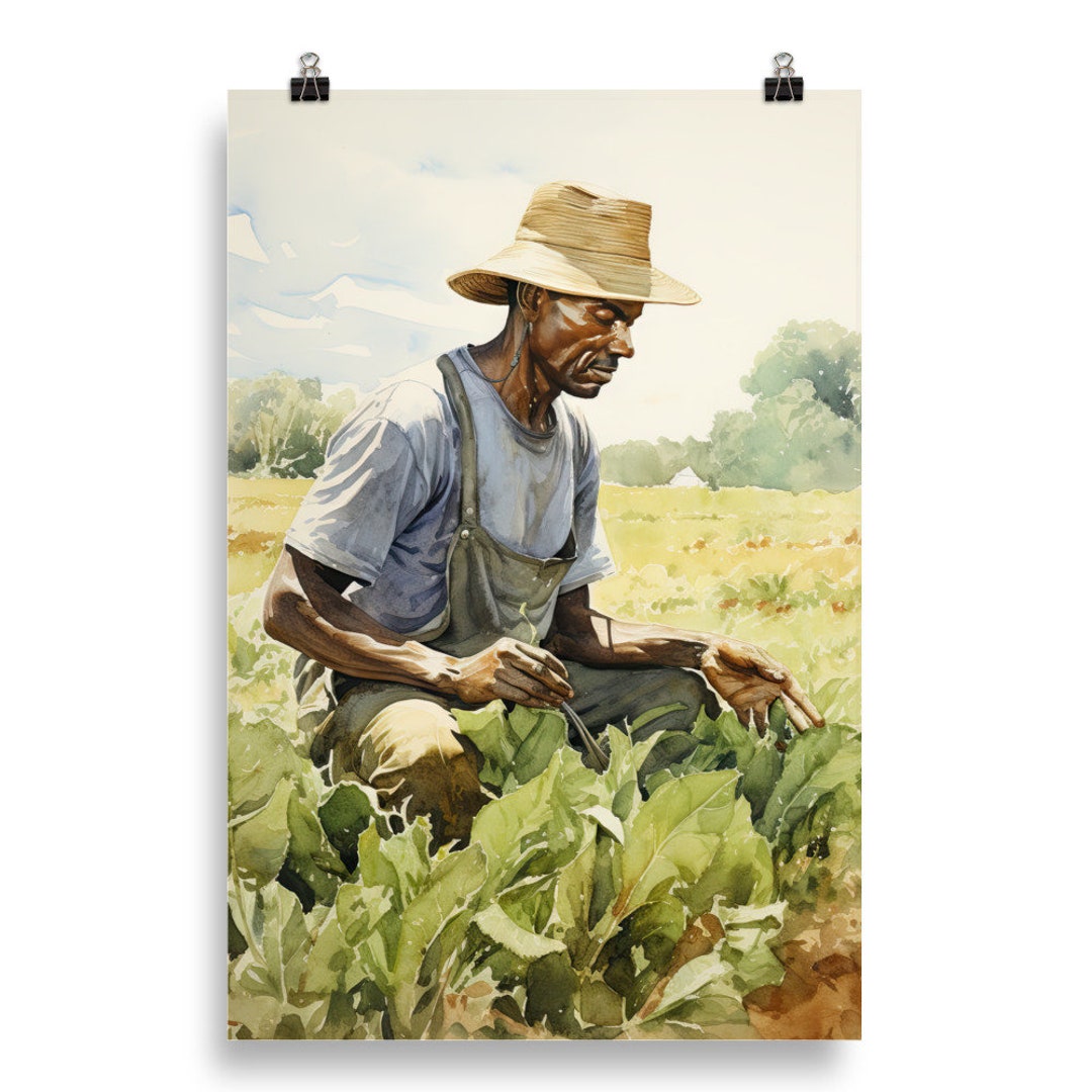 Gullah Art Original Watercolor Painting Poster Print - Etsy