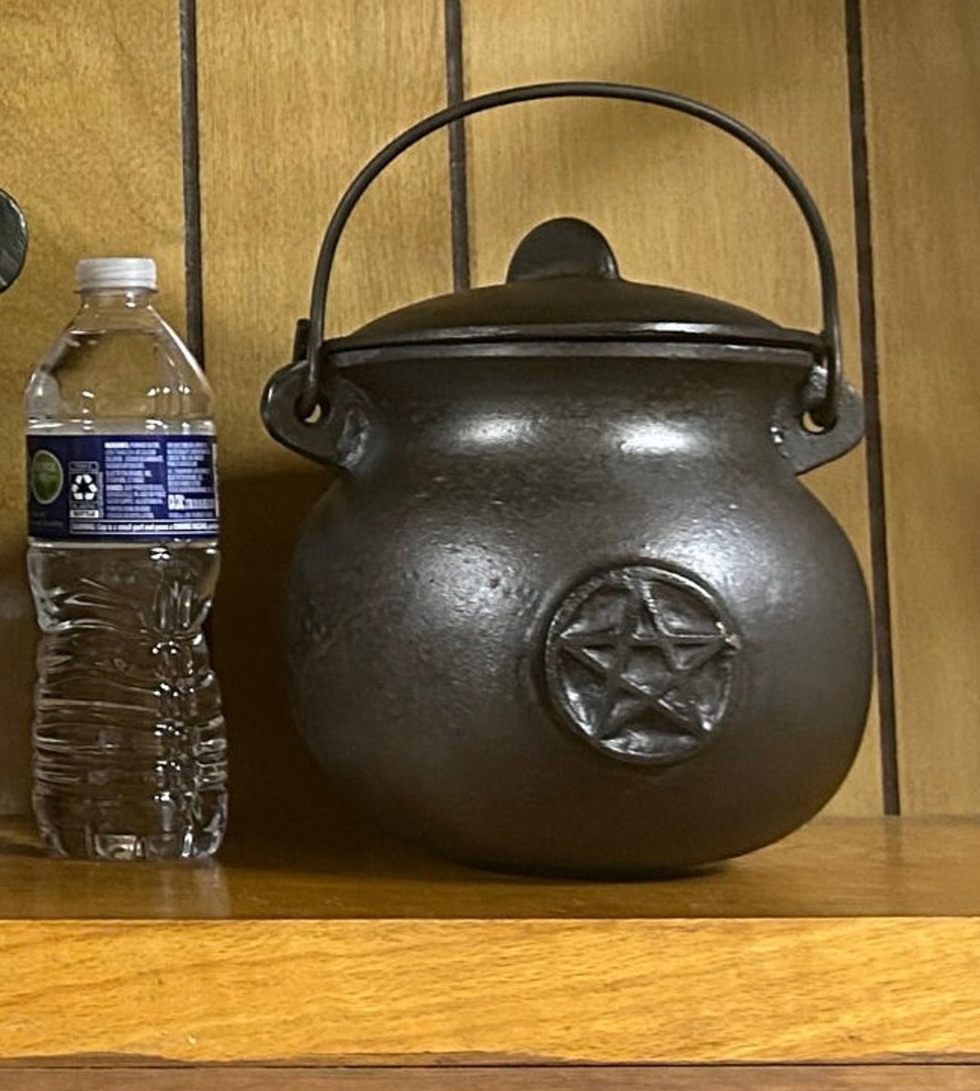 Extra Large 13 Lb Cauldron: Cast Iron Cauldron. Food Grade! Witchcraft ...