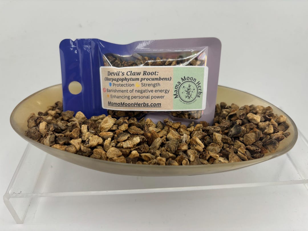 Devil's Claw Root (harpagophytum Procumbens),wildcrafted & Cut | 2"x4 ...