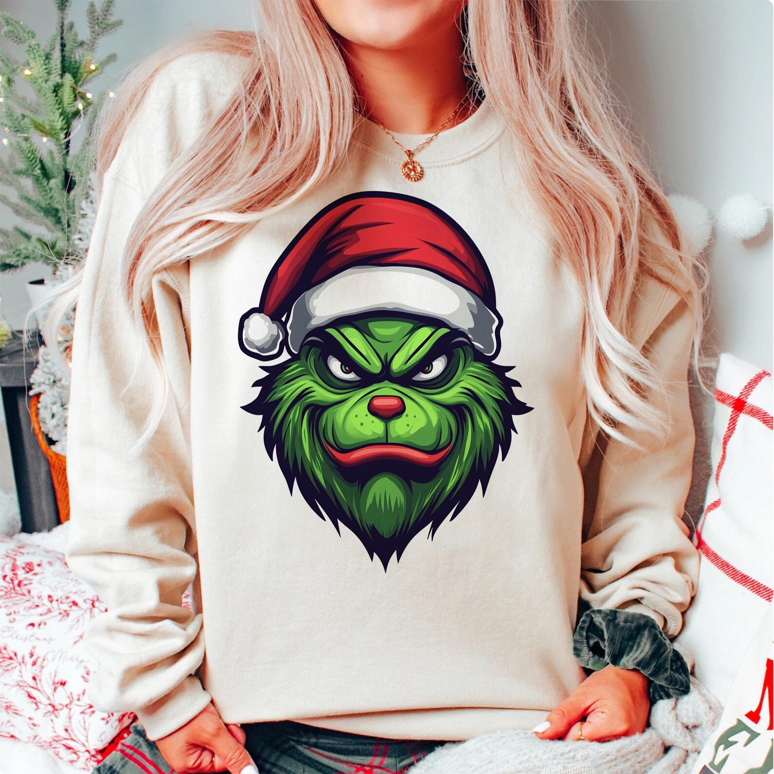 Funny Grinch Face Svg Png Dxf Pdf - Christmas Clip Art for Cricut ...