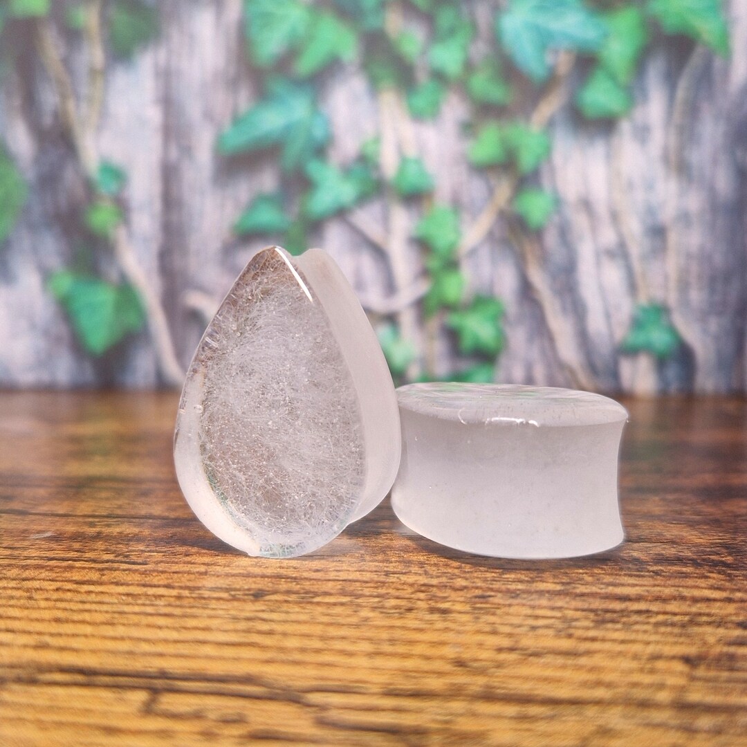 A Pair of Ear Studs | Frozen * Drops | Plugs Tunnel - Etsy