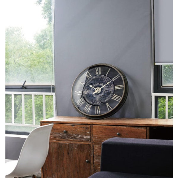 Big Wall Clock - Etsy