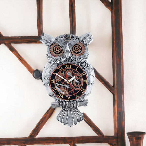 Steampunk Wall Clock - Etsy
