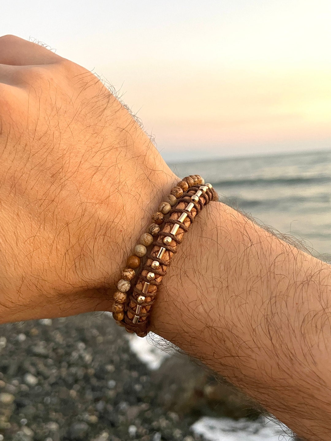 Morse Code Custom Leather Bracelet, Personalized Gift for Master Sir ...