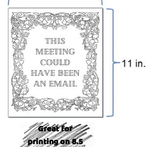 I Hate Work Adult Coloring Sheets to Relieve Stress & Anger Color ...