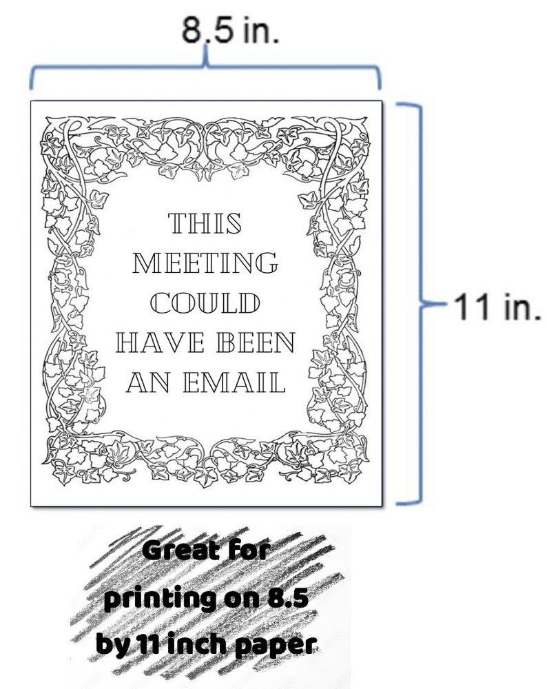 I Hate Work Adult Coloring Sheets to Relieve Stress & Anger Color ...