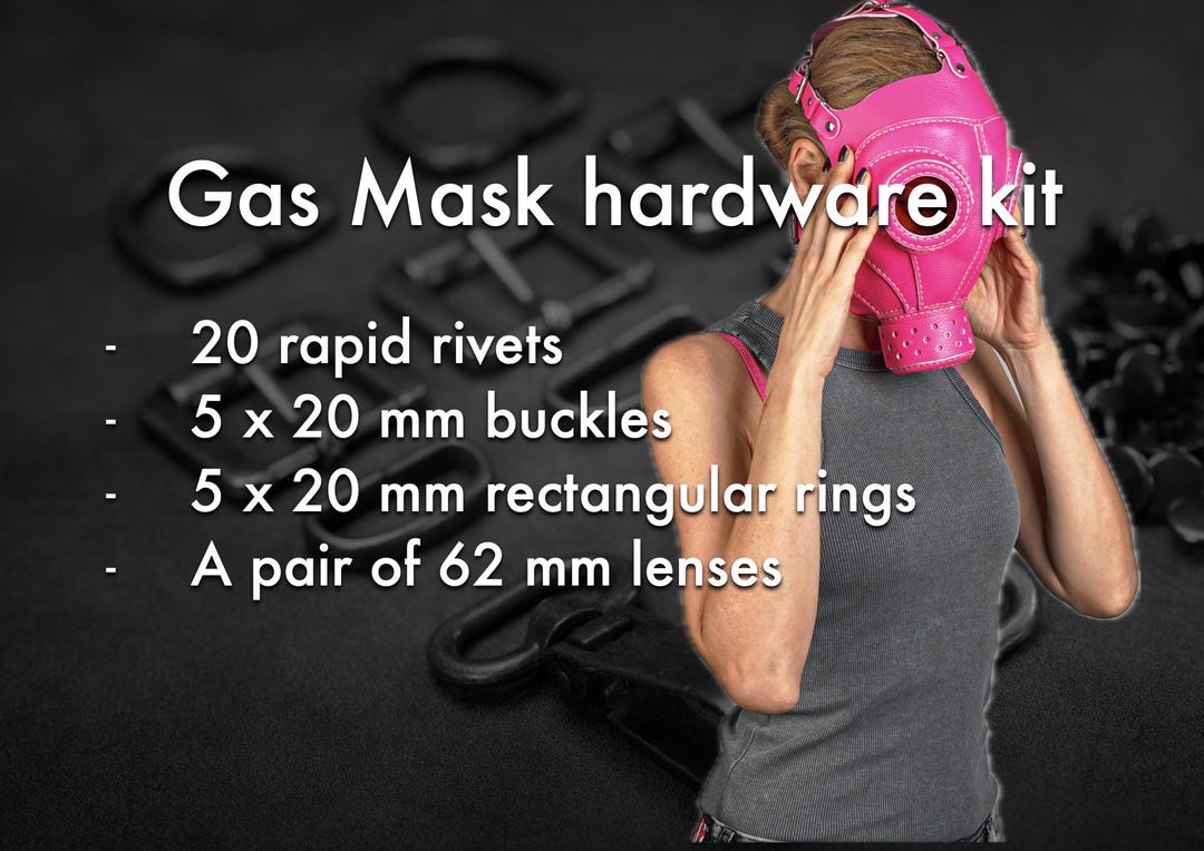 Hardware Kit for Dieselpunk.ro Gas Mask - Etsy