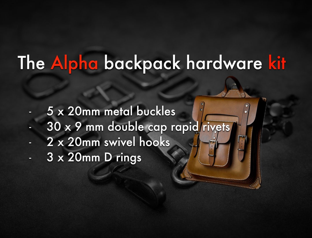Tony See Patterns DIY Subway Backpack Hardware Kit - Etsy