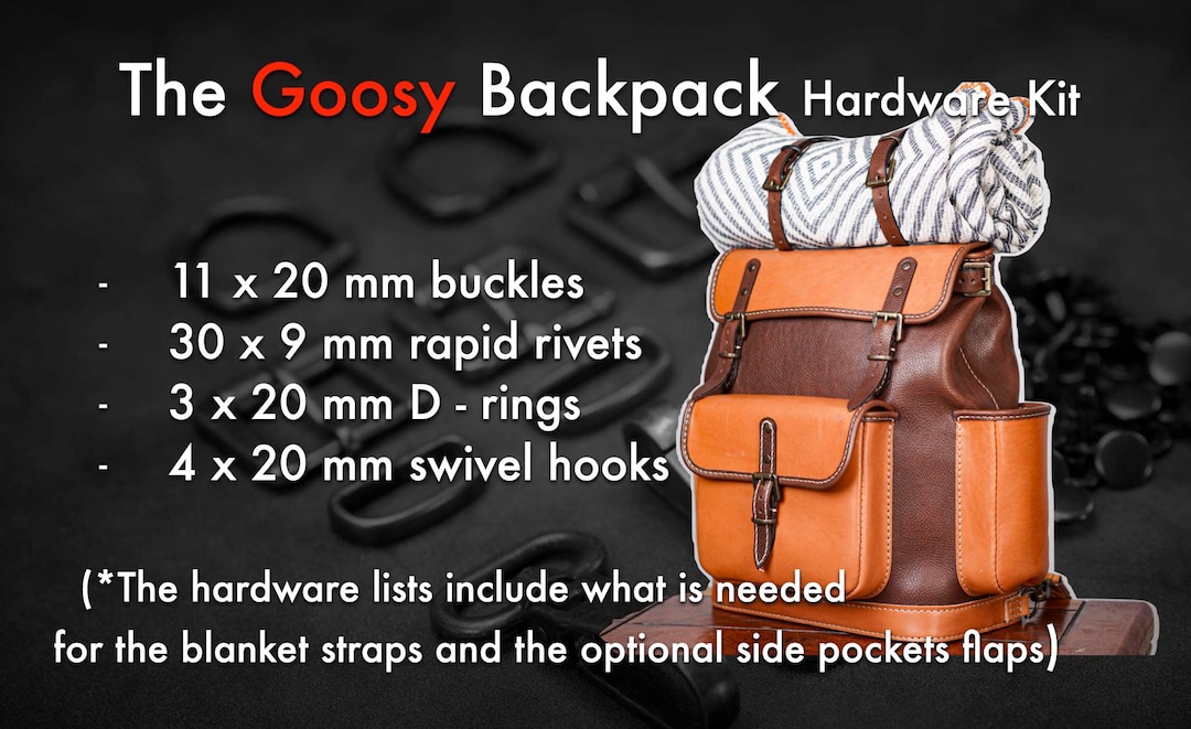The Goosy Backpack Hardware Kit - Etsy